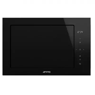 Four micro-ondes Grill encastrable "Dolce Stil Novo" Noir - SMEG Réf ...