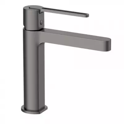 Mitigeur lavabo HANAÉ Gun PVD avec vidage clic-clac - O'DESIGN Réf. HAN11G