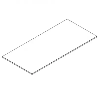 Plan Compact pour caisson de rangement Bento 100cm (5 finitions au ...